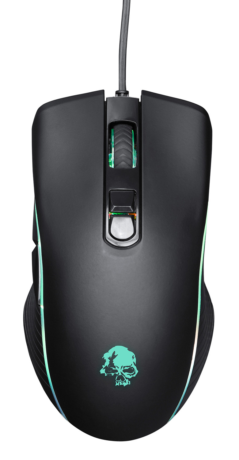 Купить Мышь Оклик 708G MYSTERY черный оптическая (3200dpi) USB (7but) в ...