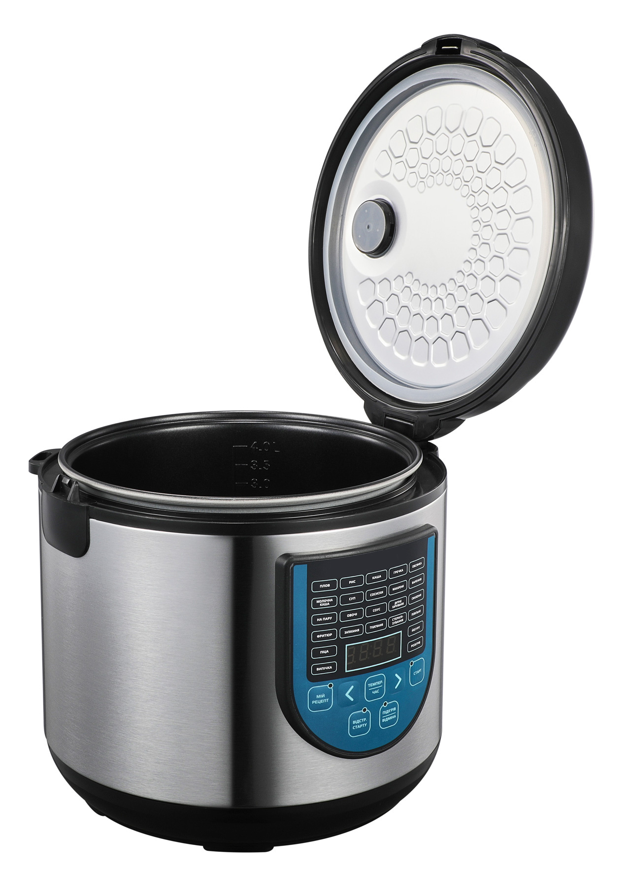 Купить Мультиварка SunWind SUN-MC-5 5л 900Вт серебристый/черный в интернет-магазине Неватека по ...