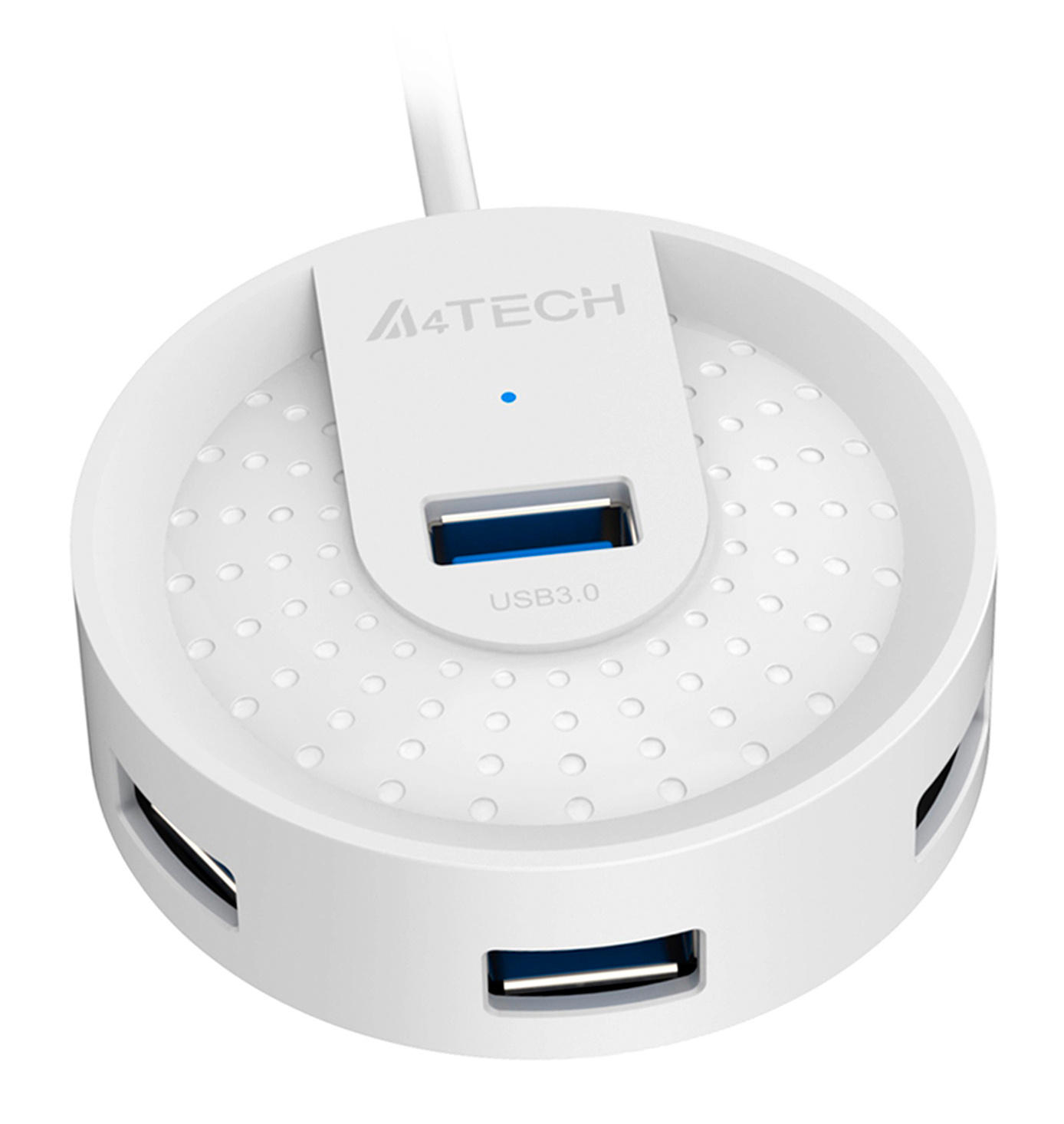 Купить Разветвитель USB 3.0 A4Tech HUB-30 4порт. белый в интернет ...