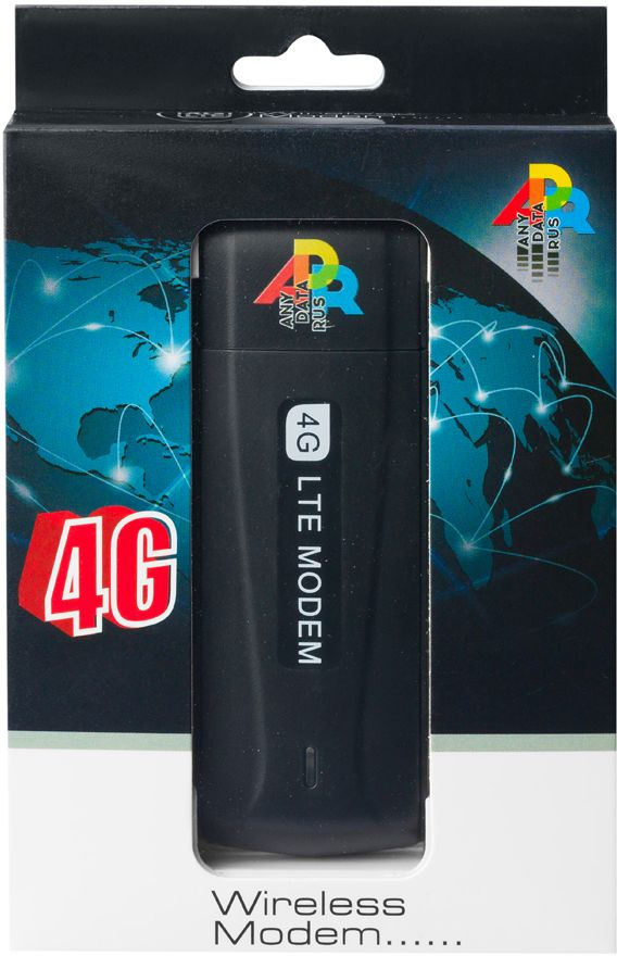 Купить Модем 2G/3G/4G Anydata W140 USB внешний черный в интернет-магазине Неватека по выгодной ...
