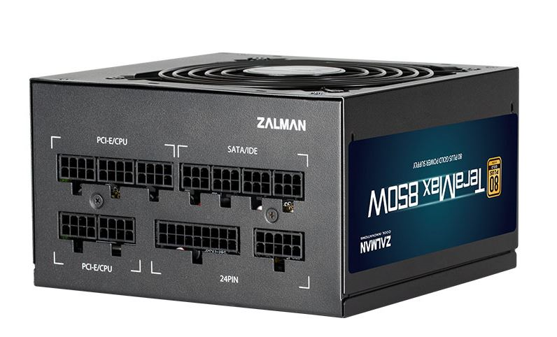 Купить Блок питания Zalman ZM850-TMX, 850W, ATX12V v2.52, APFC, 12cm ...