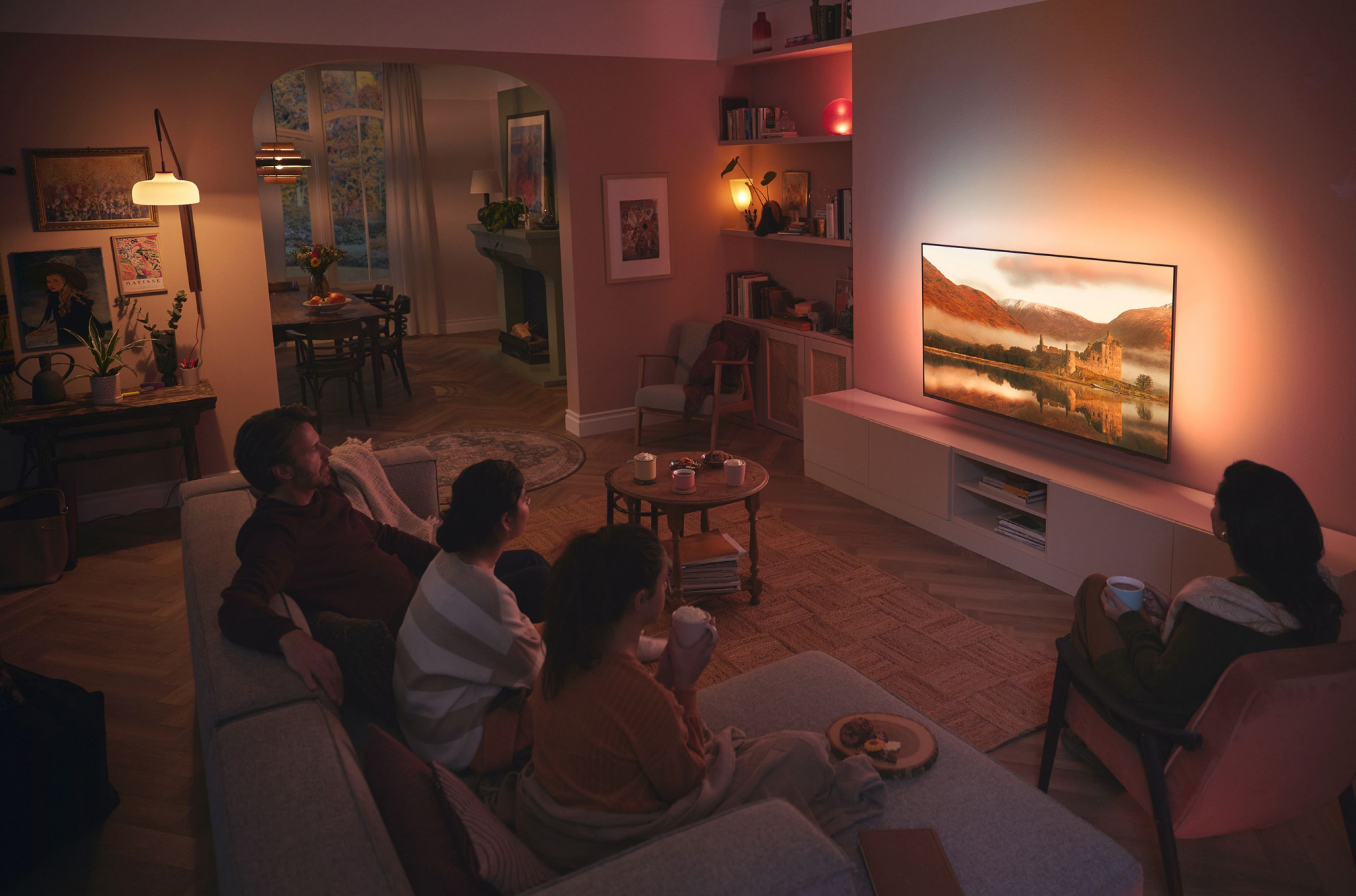 Купить Philips 50PUS8808/12, 4K Ultra HD, светло-серебристый, СМАРТ ТВ ...