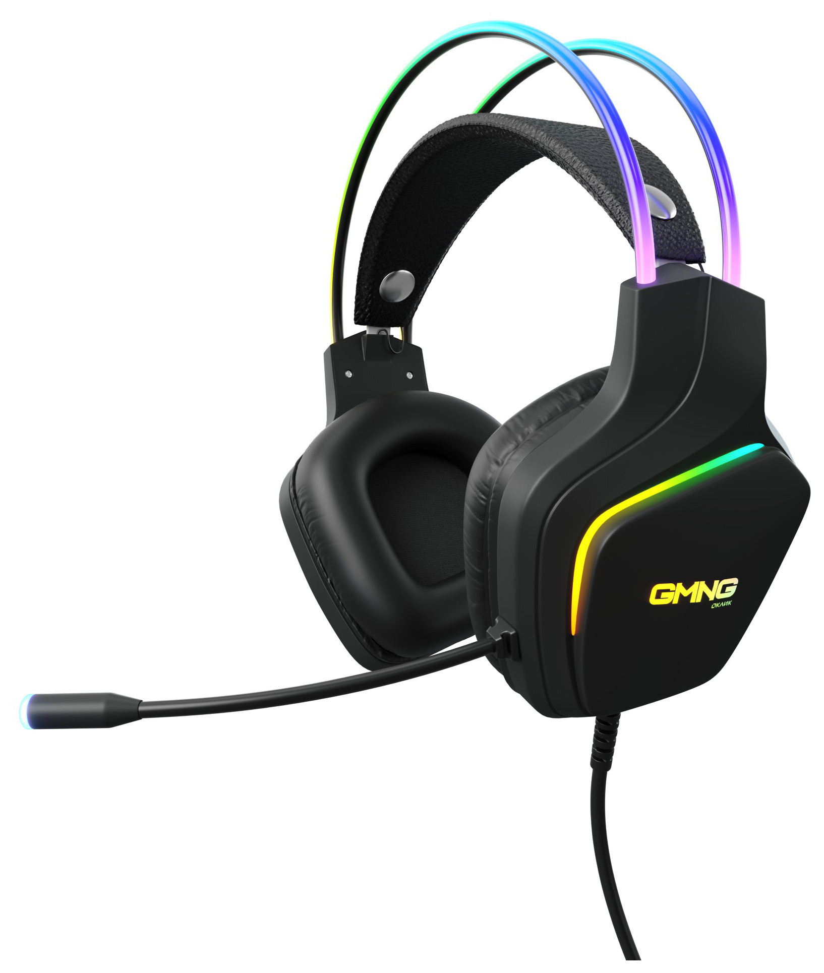 Купить Наушники с микрофоном Оклик GMNG HS-L510G черный 2.1м мониторные ...