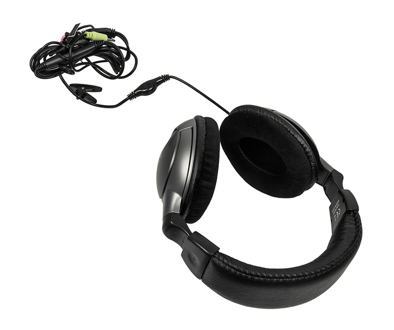 Купить Наушники с микрофоном A4Tech HS-800 серебристый 2.2м мониторные ...