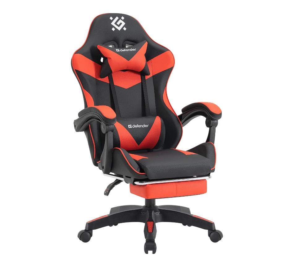 Купить Игровое кресло TORNADO BLACK/RED PU 64057 DEFENDER в интернет ...